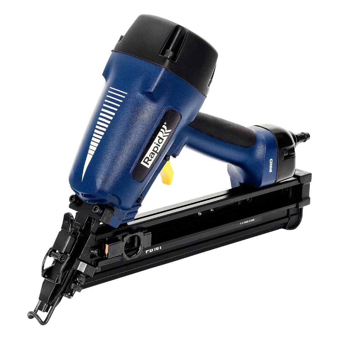 Пневматический нейлер Rapid Нейлер PB161, гвозди/штифты тип 32, 8 атм, регулировка глубины, синий