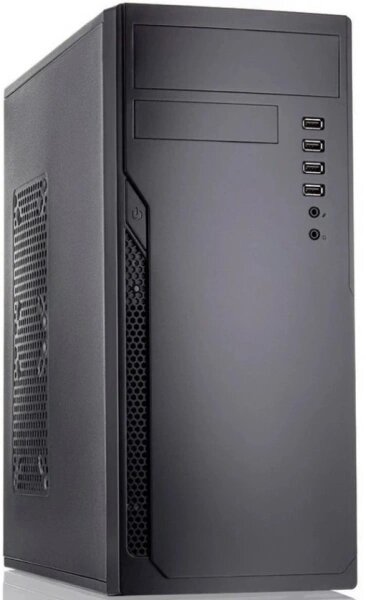 FL-301-RW / Корпус без блока питания Case Foxline FL-301, ATX, 4xUSB2.0, HDA, wo FAN, wo PSU, no Pow