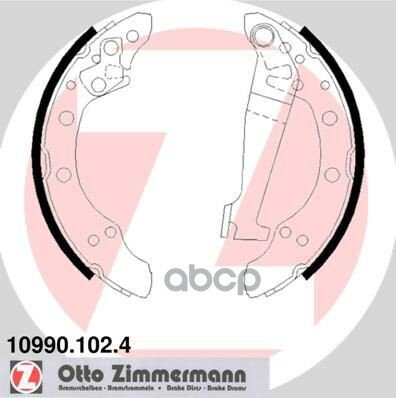 Колодки торм. барабан. Zimmermann арт. 10990.102.4