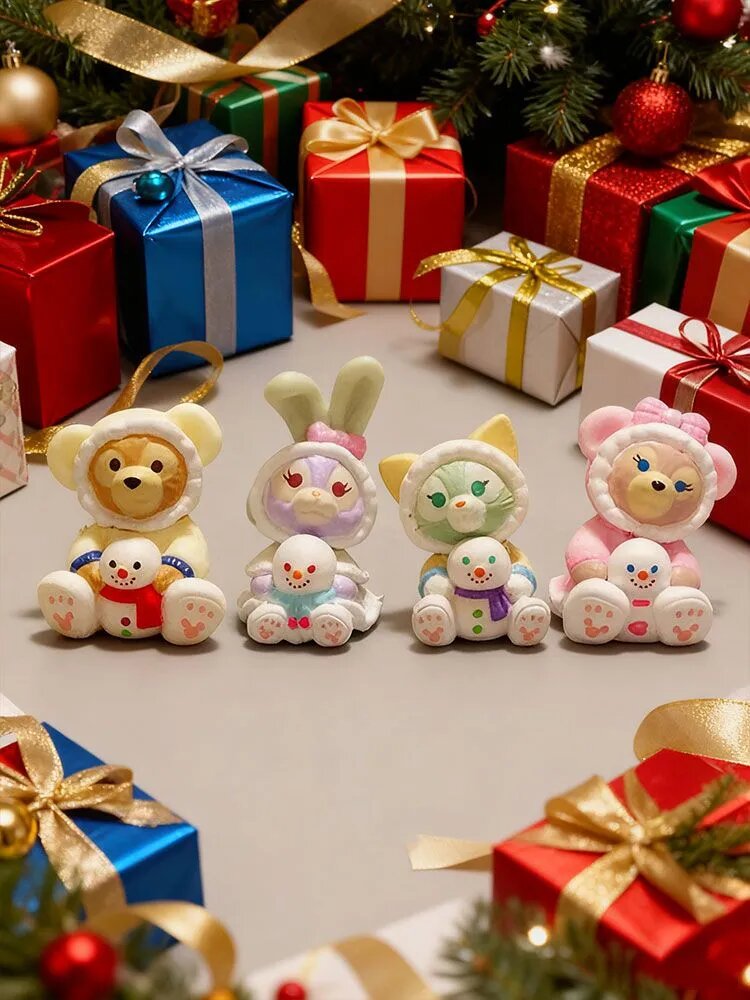 4 Модели кукол Disney Daffy Bear Star, украшения ручной работы Delulina Belle