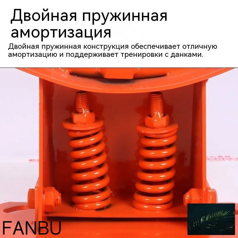 Баскетбольное кольцо для взрослых и детей, оранжевое, металлическое, диаметр 45 см, для улицы и зала — фото 1