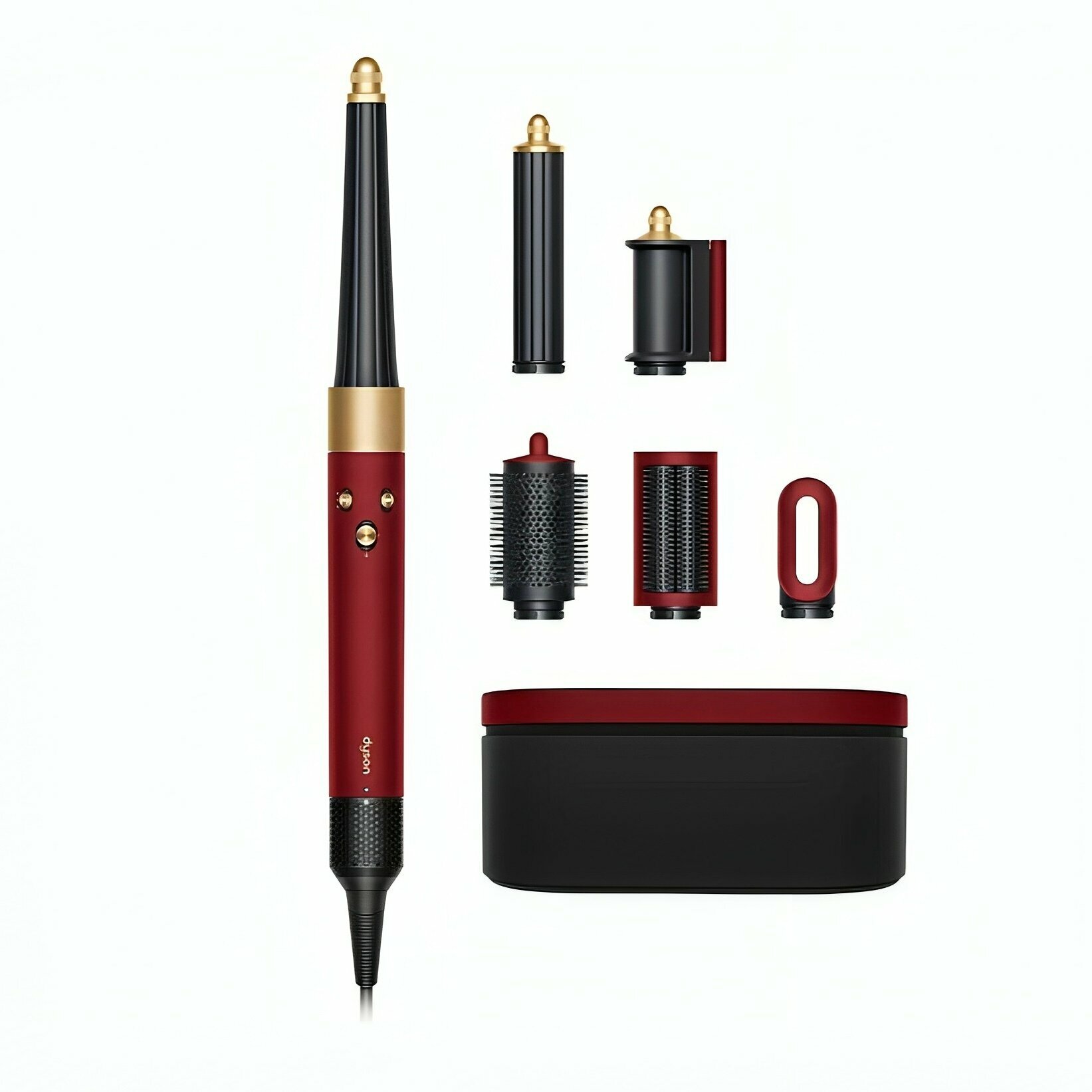 Стайлер Dyson Airwrap Complete Long HS09 Long Red Velvet/Gold KR Наша вилка