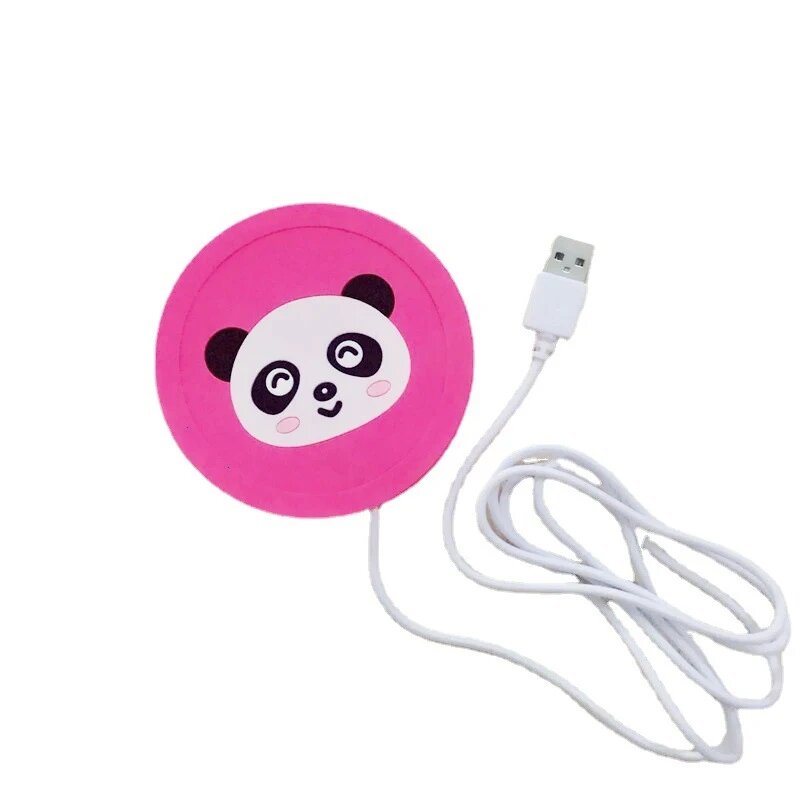 WYMECT Мультфильм USB Силиконовый Подогреватель Кружки