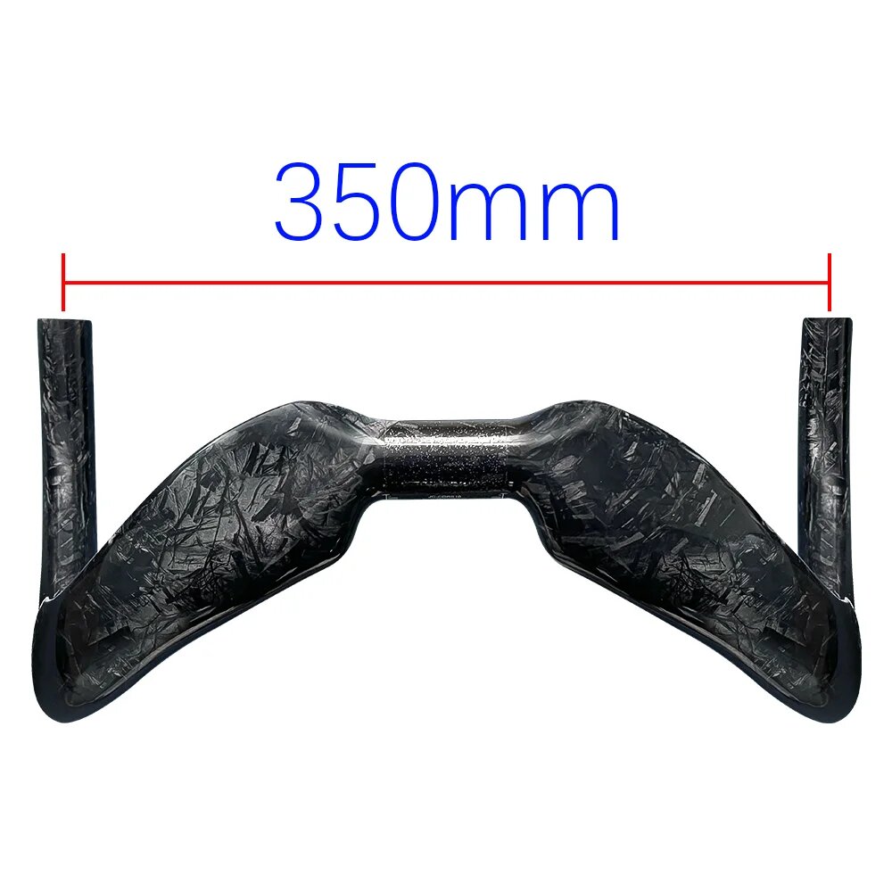 Руль BALUGOE карбоновый гоночный 350mm