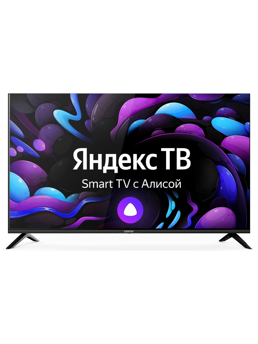 Телевизор Centek CT-8765 65" LED, 4K Ultra HD, черный, смарт ТВ, Android