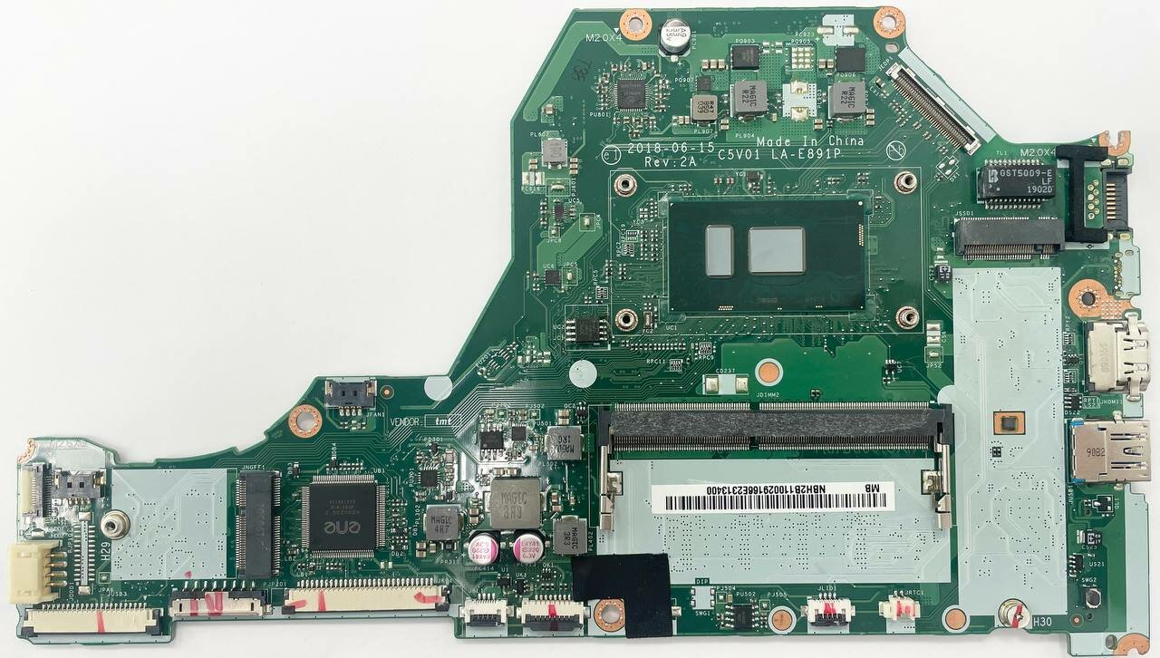LA-E891P Материнская плата Acer A315-53 NB. H2B11.002 i5