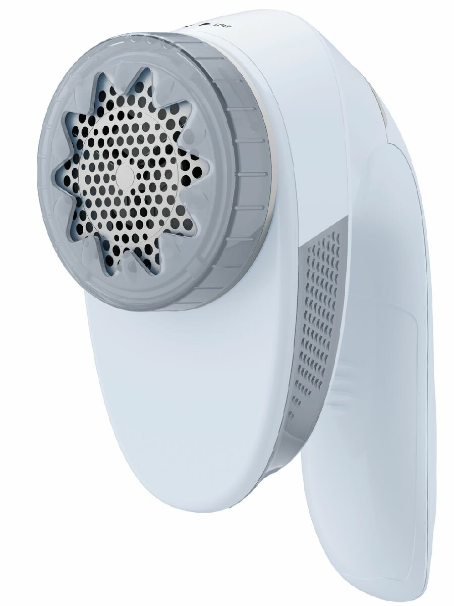 Прибор для удаления катышков Tefal JB1016E0, лезвия из нержавеющей стали, регулируемая длина лезвий, контейнер для сбора, щеточка для очистки, работа от батареек