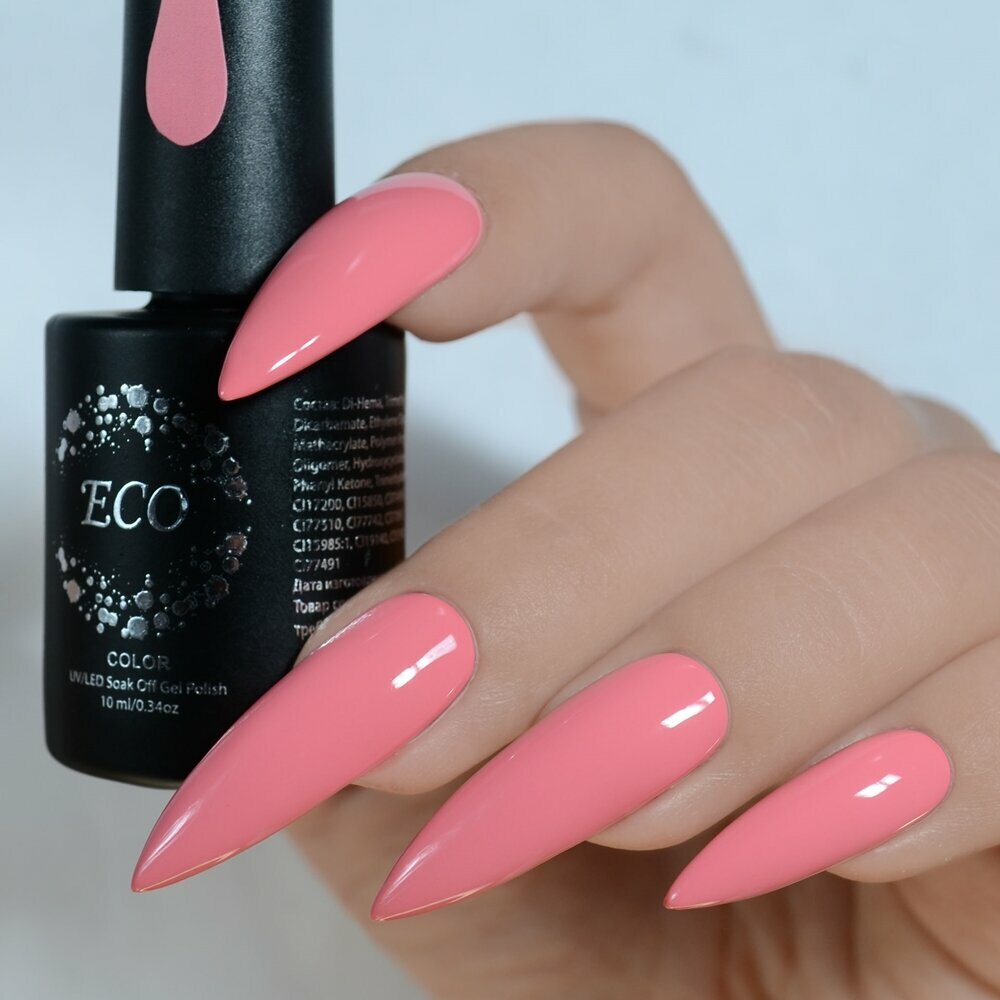 Гель лак для ногтей №53 Основная (шеллак), розовый антик