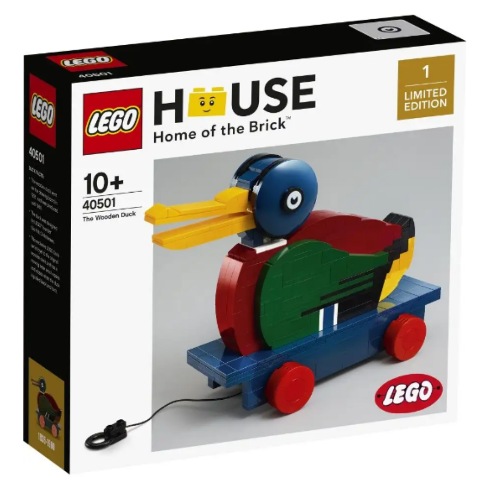 Набор LEGO 40501 "Деревянная утка", эксклюзивная серия, дерево, 621 деталь