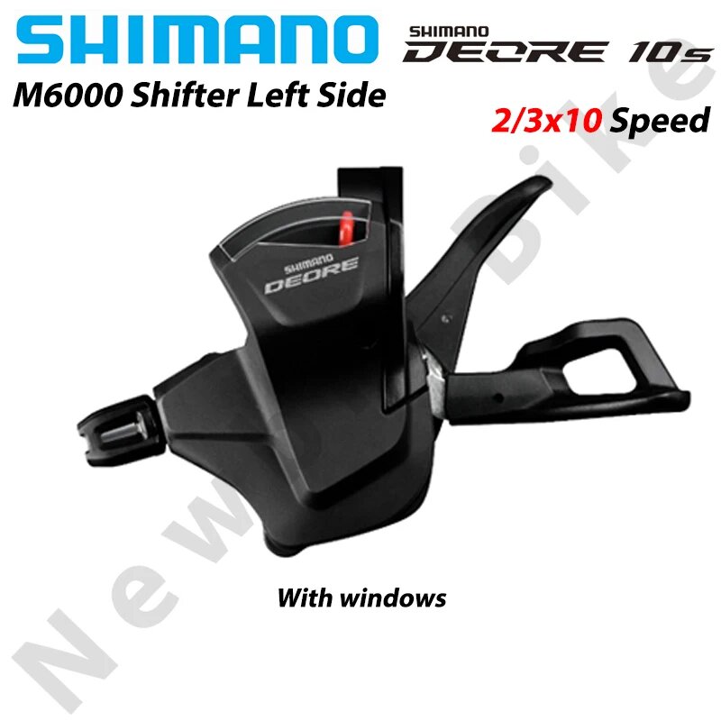 Shimano Deore M6000 левый переключатель 2/3x10, черный