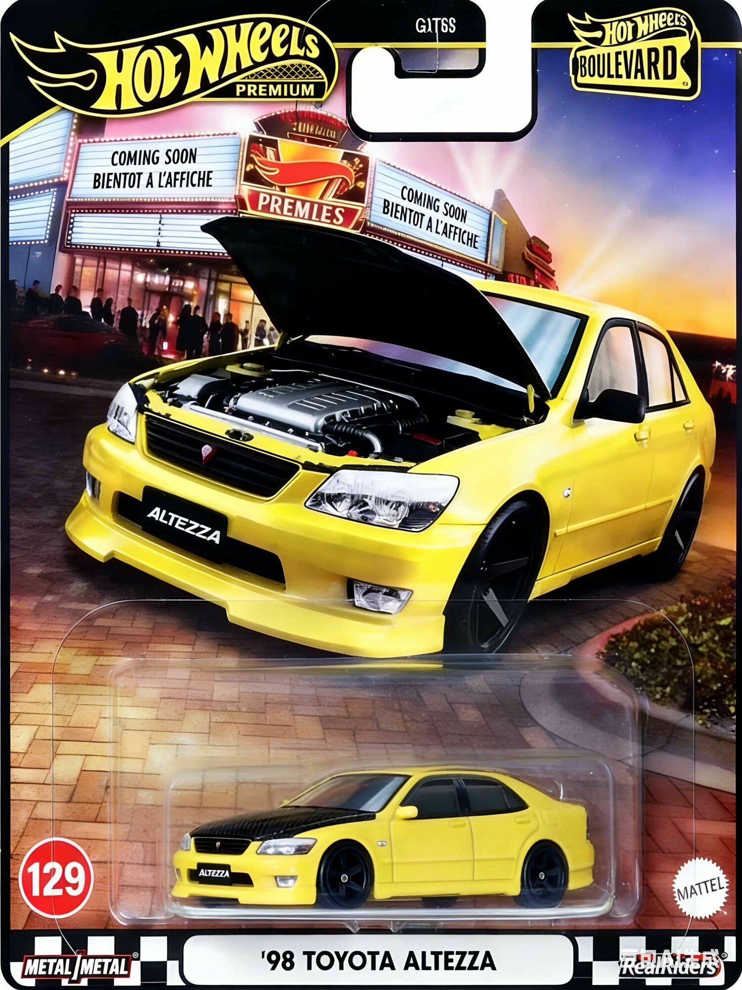 Металлическая модель автомобиля Hot Wheels Toyota Altezza 1:64
