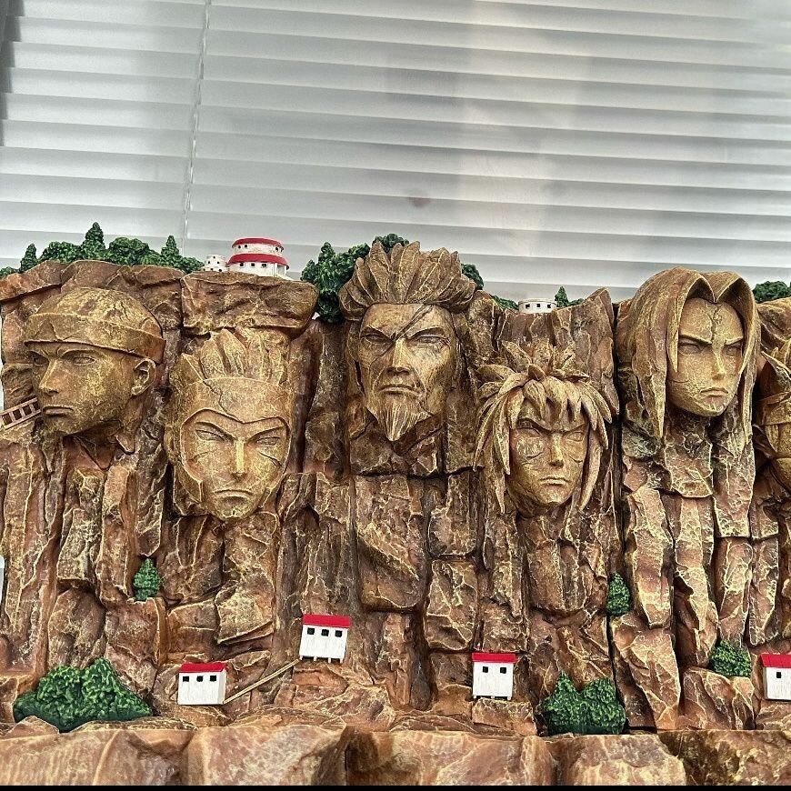 Скульптура аниме Наруто Скала Хокаге 58cm