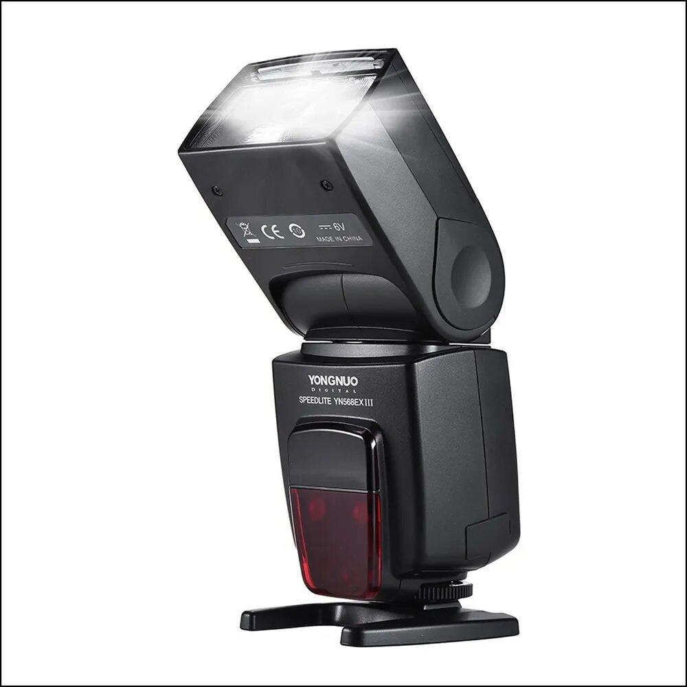 Беспроводная ведущая и ведомая вспышка TTL Speedlite YONGNUO YN568EX III, премиум модель с GN5812.5