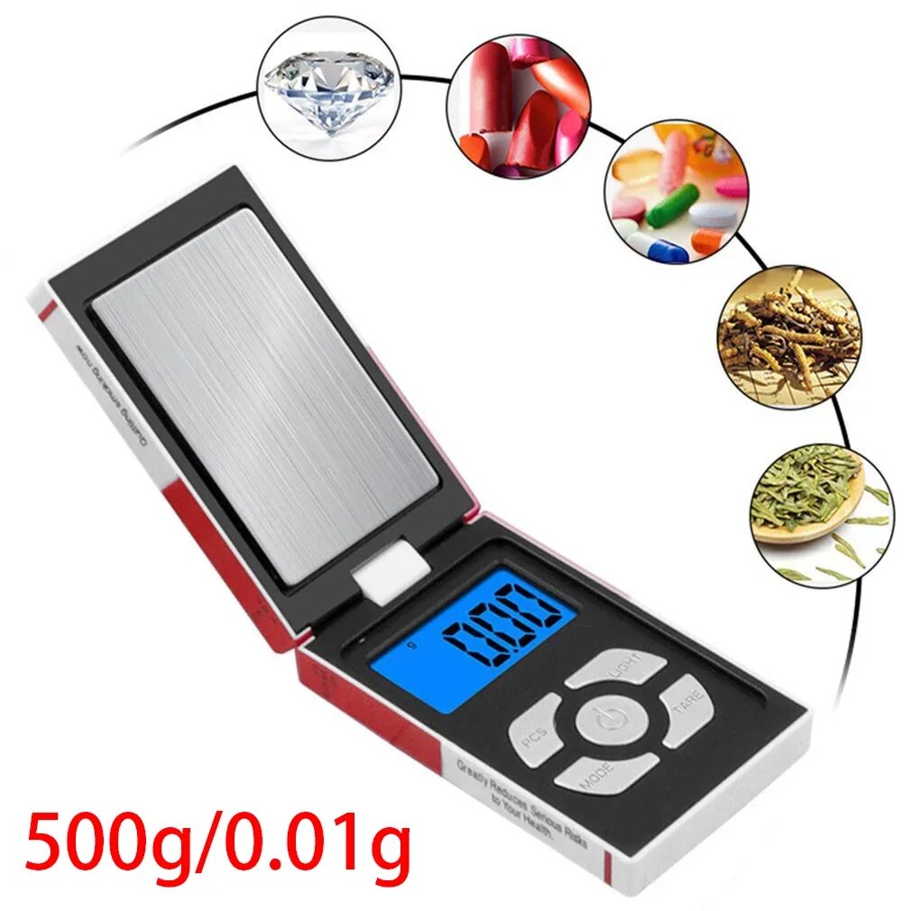 Мини весы электронные 500g/0.01g CX-658