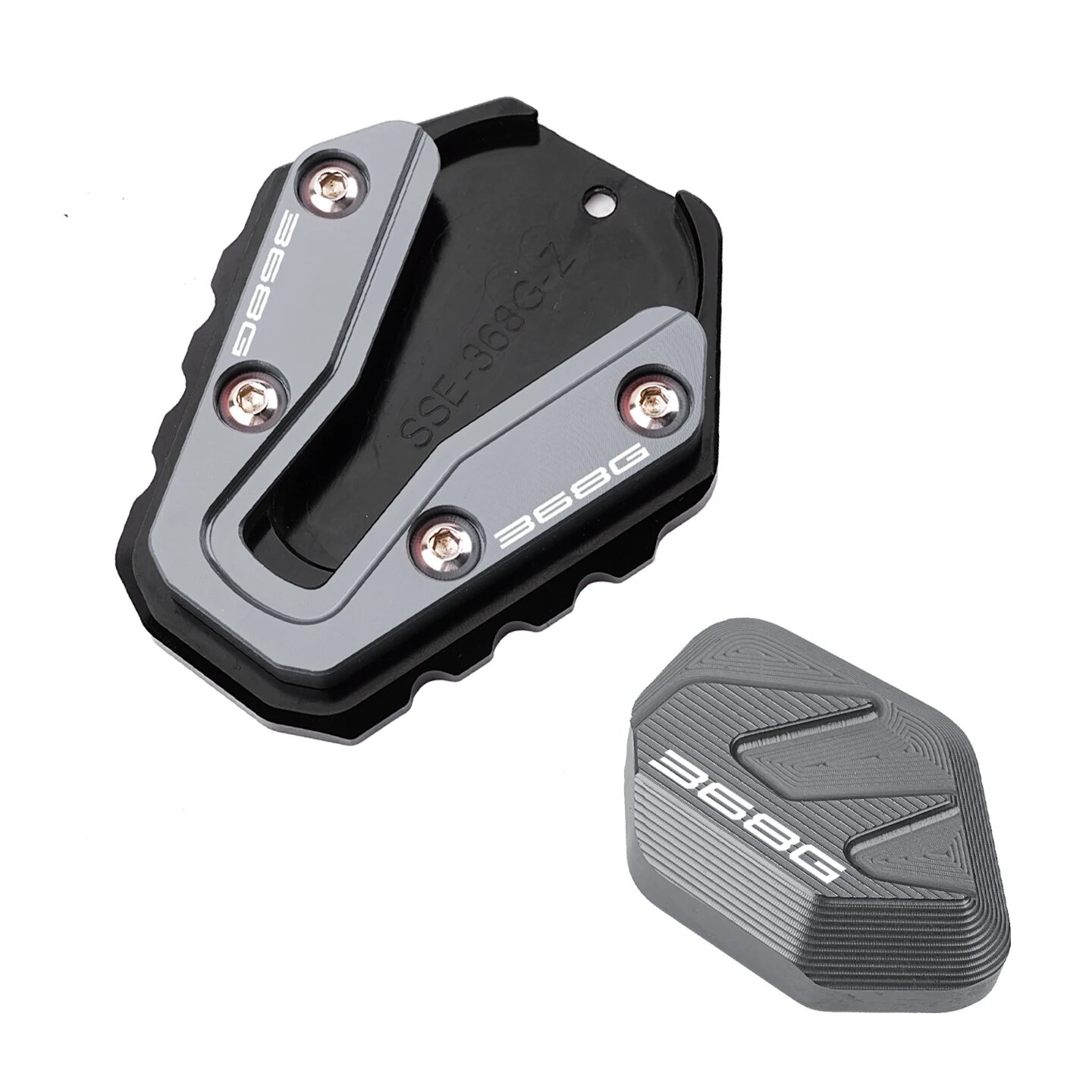 Для ZONTES 368G 368 G ZT368G 2024 2025 2026 Боковая подставка для мотоцикла, Серый, Combo-Grey