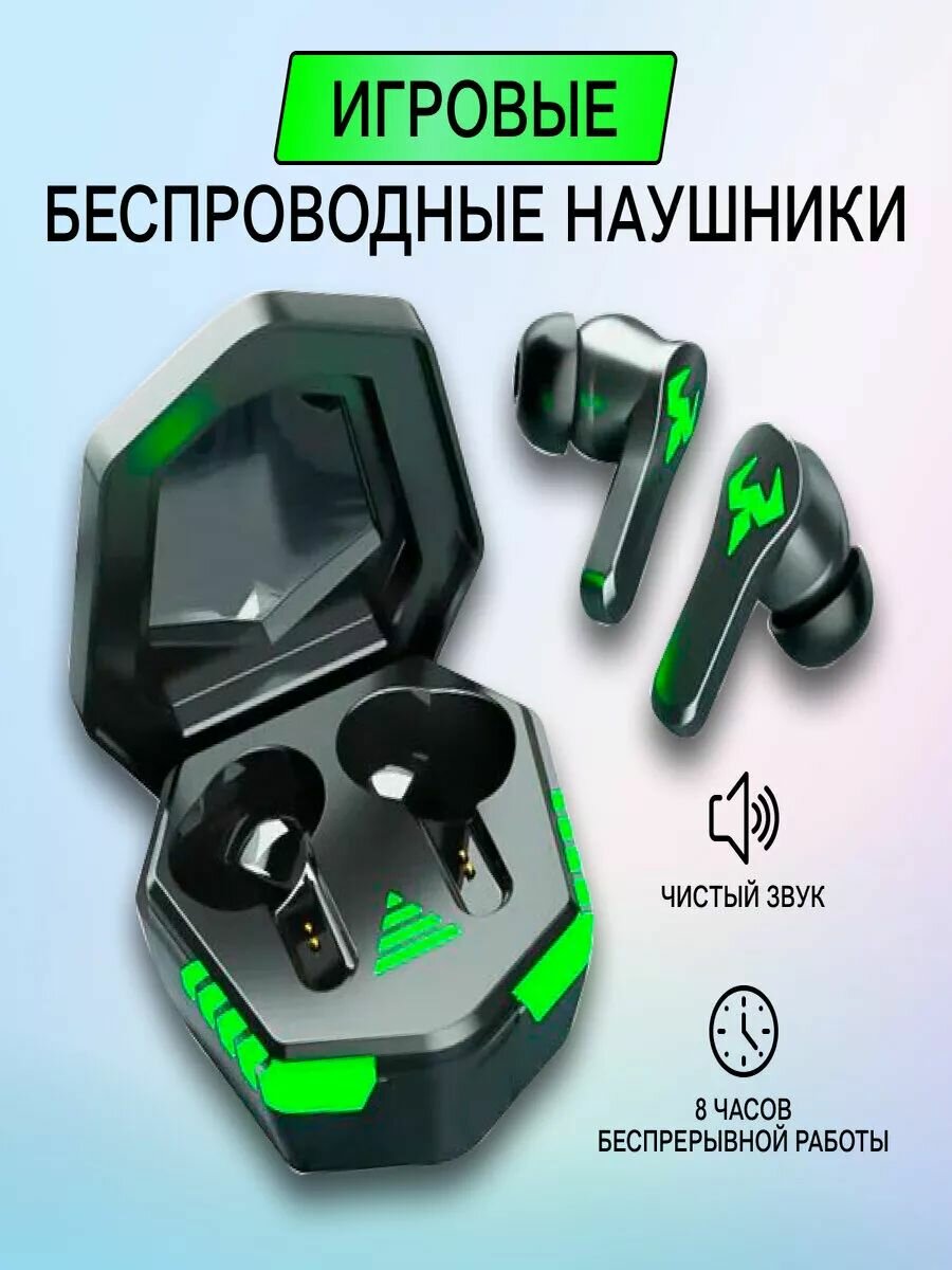 Наушники беспроводные блютуз TWS N35 для айфона для андроида