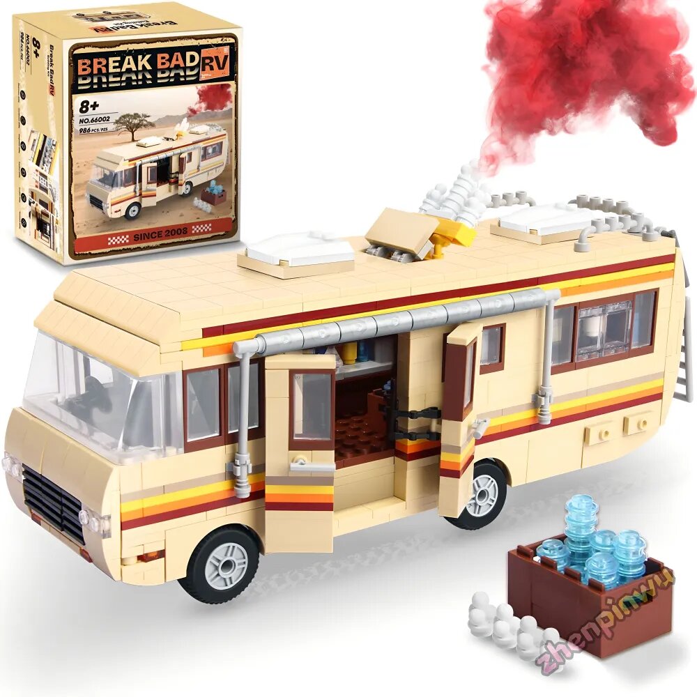 Конструктор Break Bad RV Фургон во все тяжкие 986 деталей для детей от 8 лет
