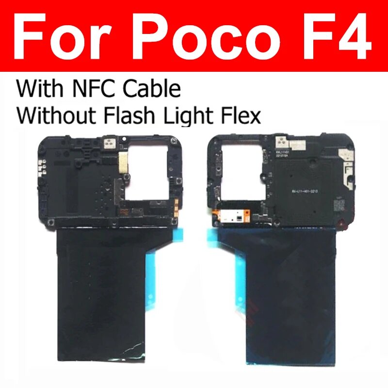 Крышка материнской платы Poco F4, NFC, без Flex