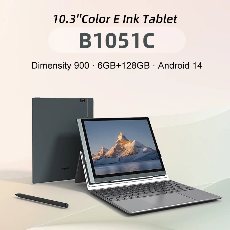 BIGME B1051C 10.3" Цветной E Ink планшет, 6/128GB, Android 14