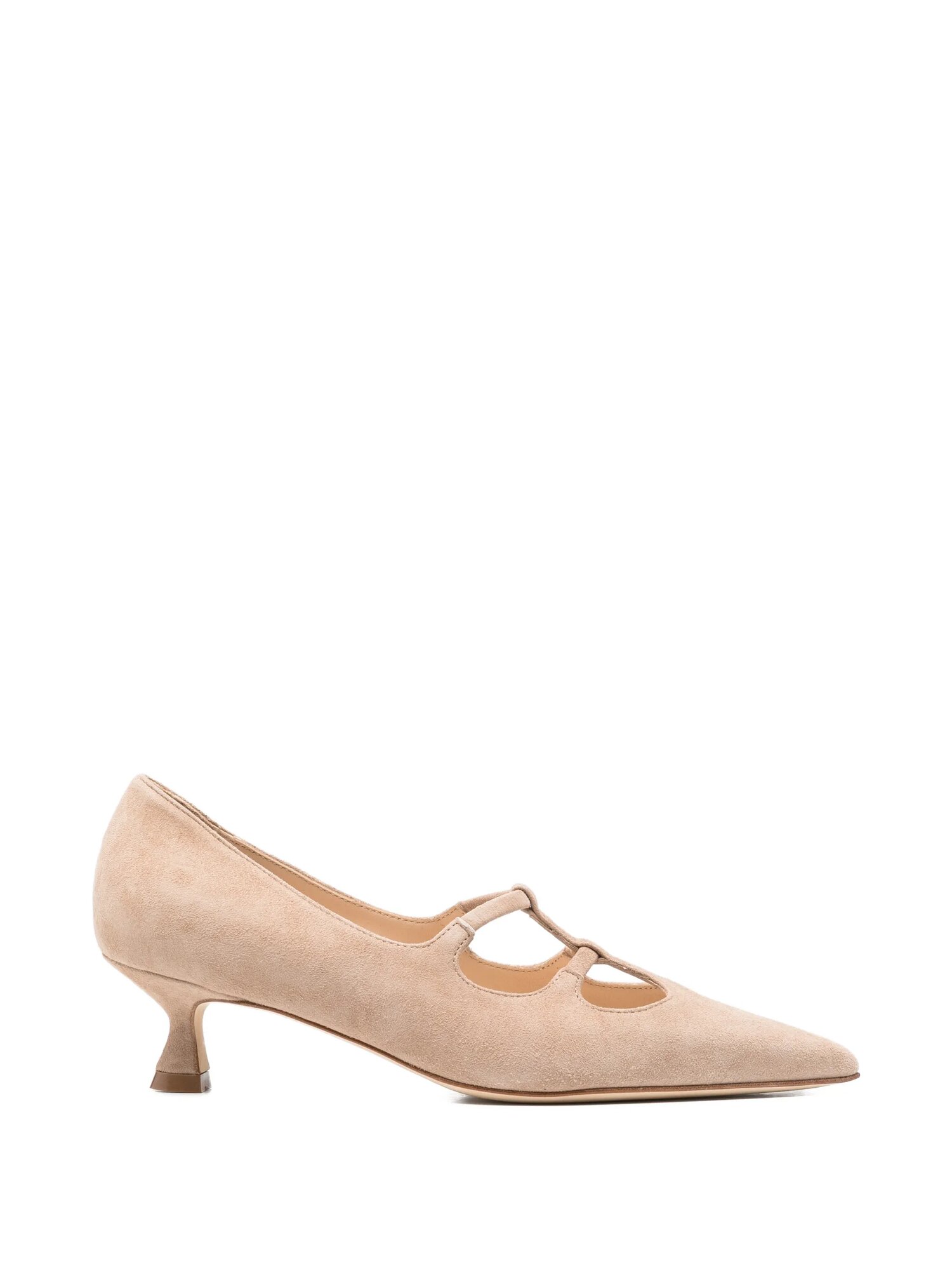 Туфли T-strap point-toe pumps 