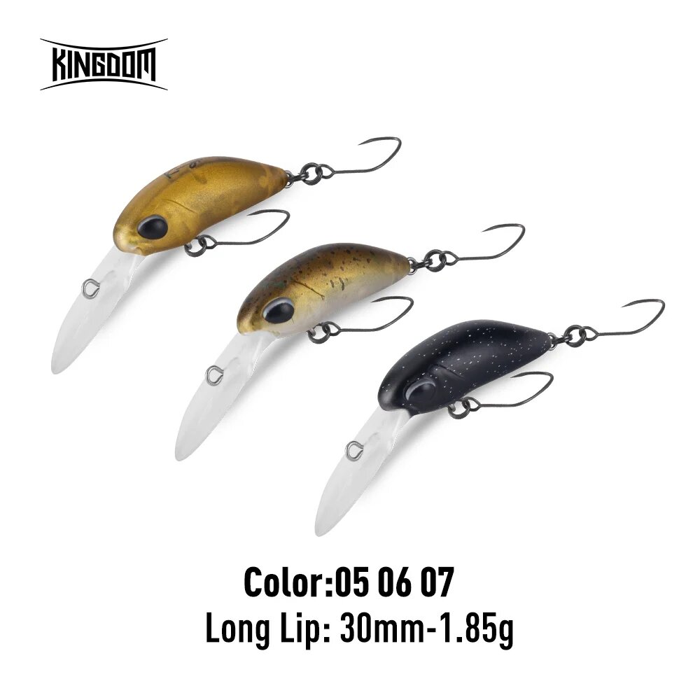 Приманка Kingdom Micro Minnow, 1.85g, Цвет: 05 06 07