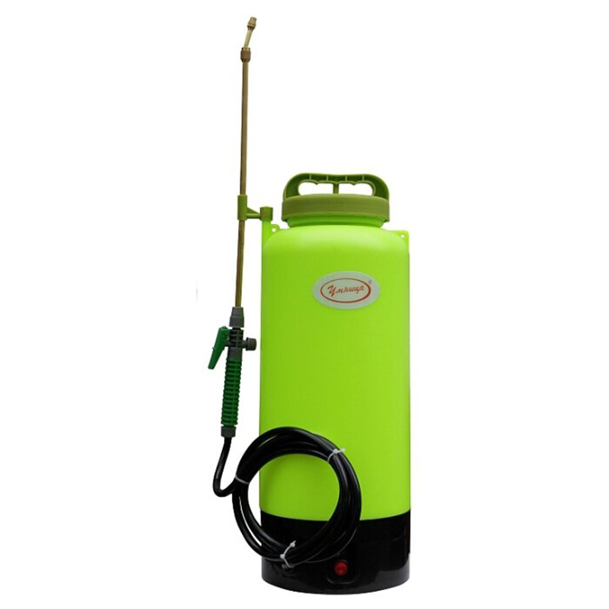 Опрыскиватель аккумуляторный Умница ЭО-8 зеленый, 8 л, 1.50 л/мин