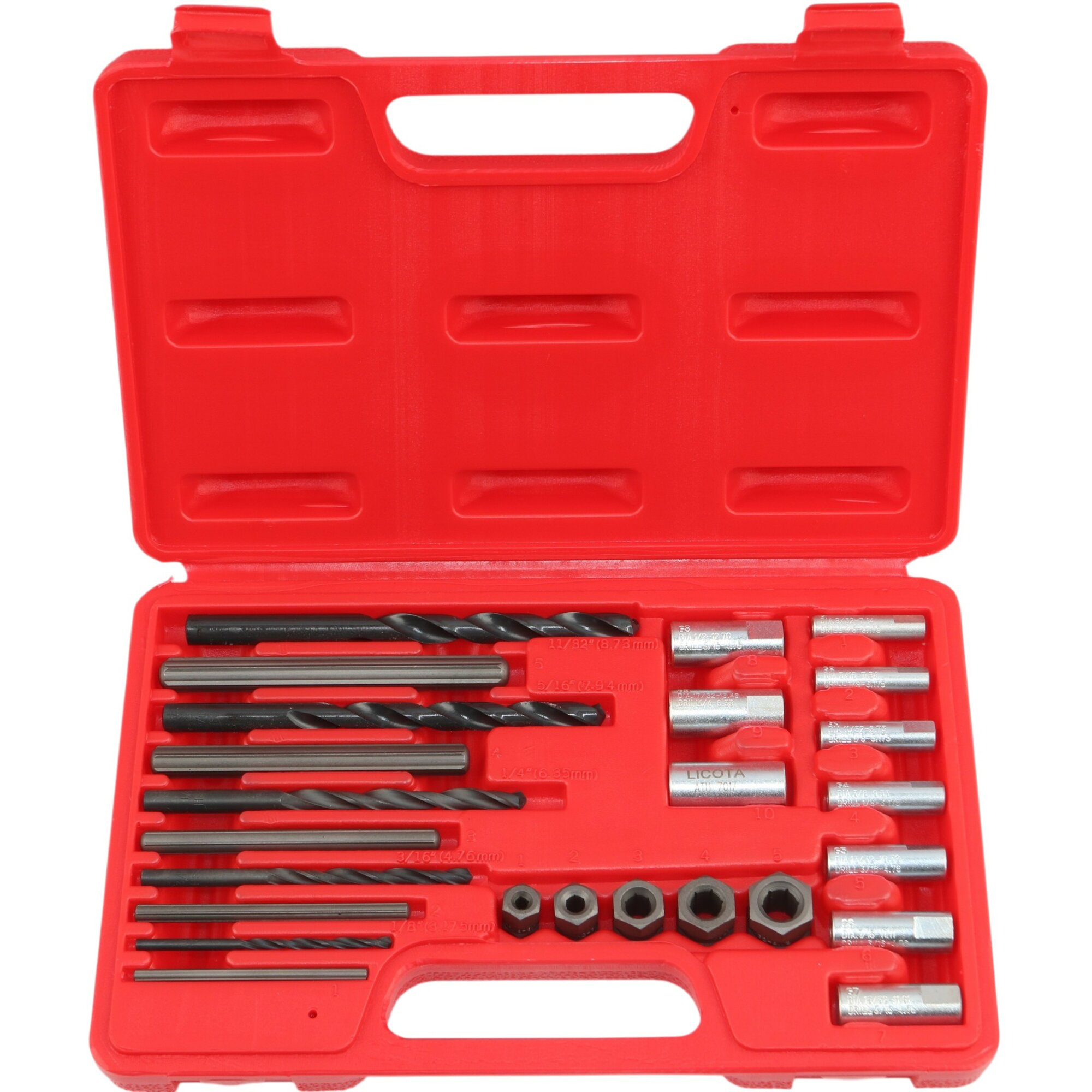 Licota ATH-7017 Набор экстракторов для сломанного крепежа