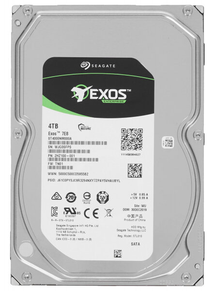 Жесткий диск Seagate ST4000NM000A 4TB SATAIII 3.5" HDD