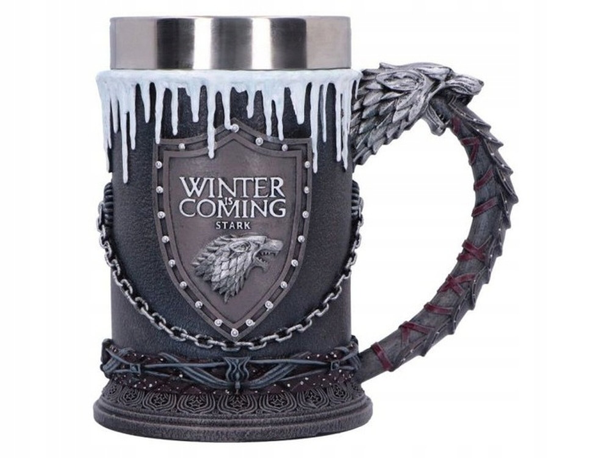 Кружка Nemesis Now "House Stark Tankard", коллекционная, 14.7 см