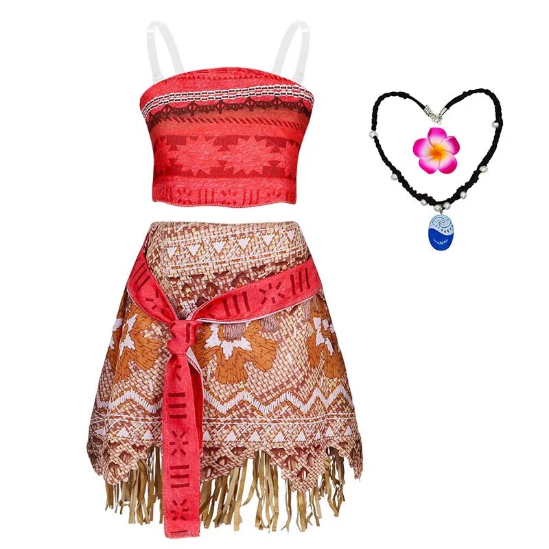 Детский костюм Моана Disney Size 130(5-6T), Moana 03