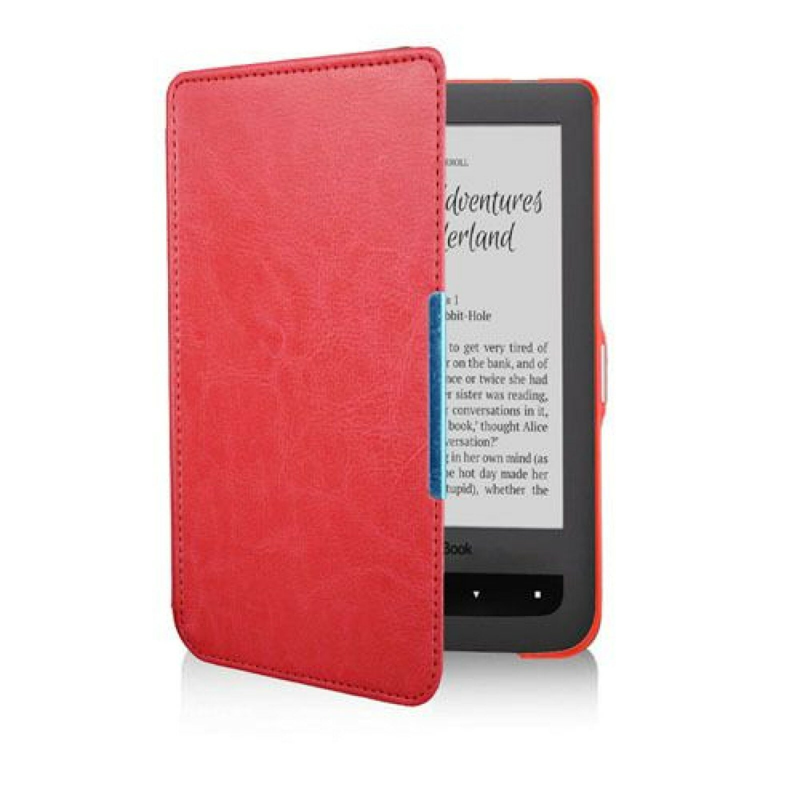 Чехол MyPads для электронной книги Pocketbook 624, 626, Basic Touch Lux 2, PB614, 615, 625 красный