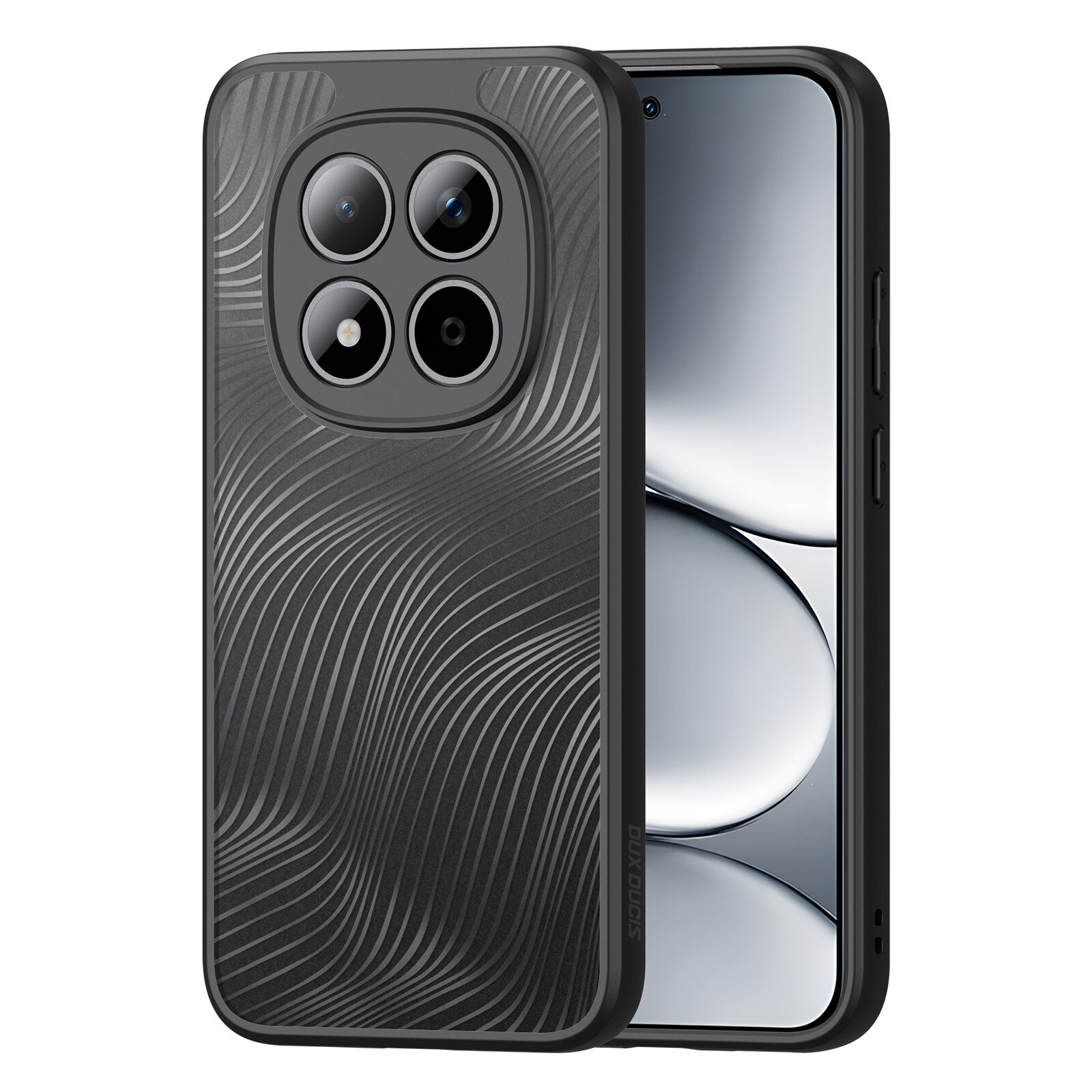 Прозрачный противоударный чехол для смартфона Xiaomi Redmi Note 15 Pro 5G, серия Aimo Series от Dux Ducis