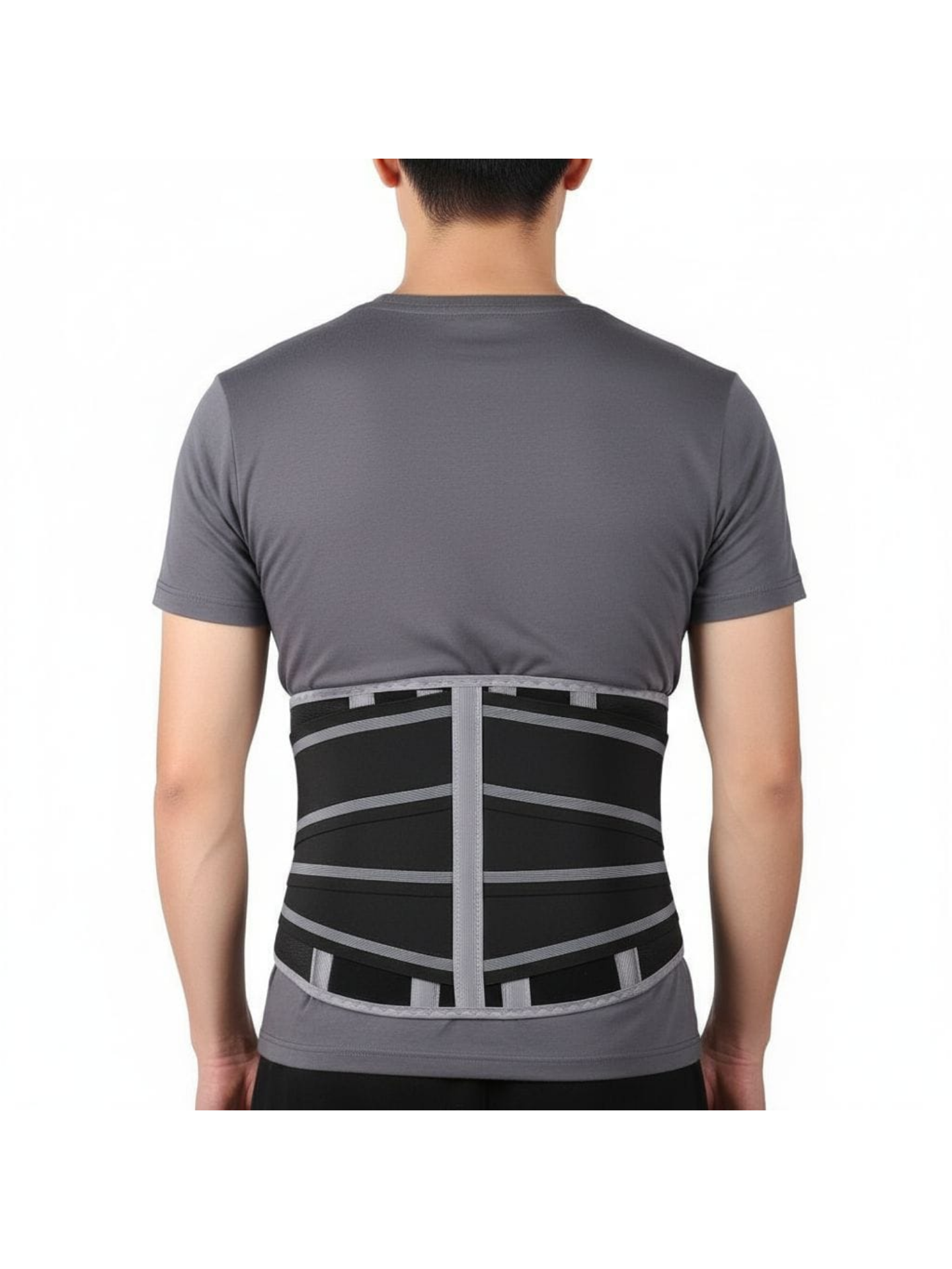 Корсет для спины ортопедический, мужской, 4 ребра жесткости, №4, Б-2512 (высота 30 см) Крейт