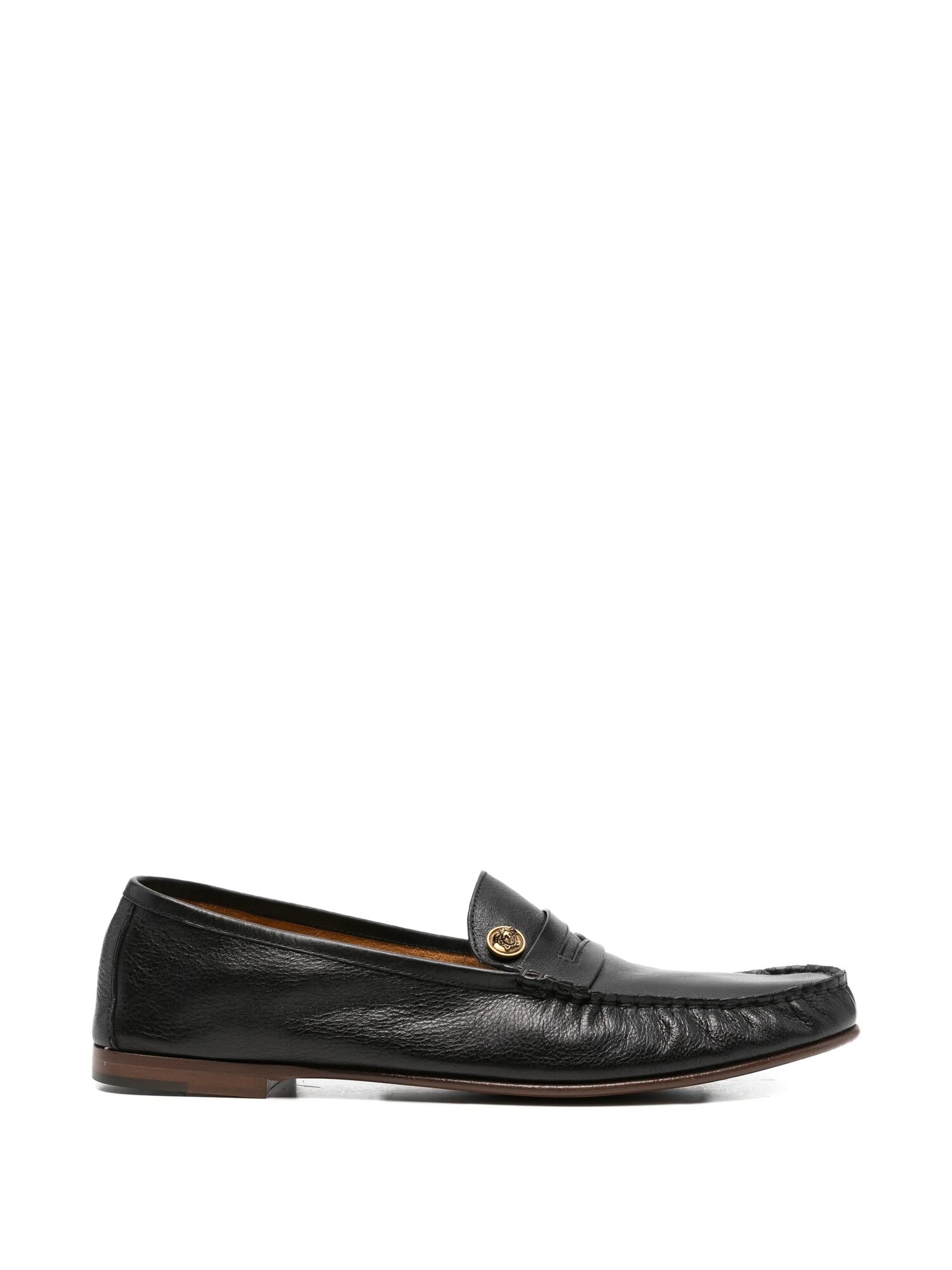 Лоферы Medusa leather loafers
