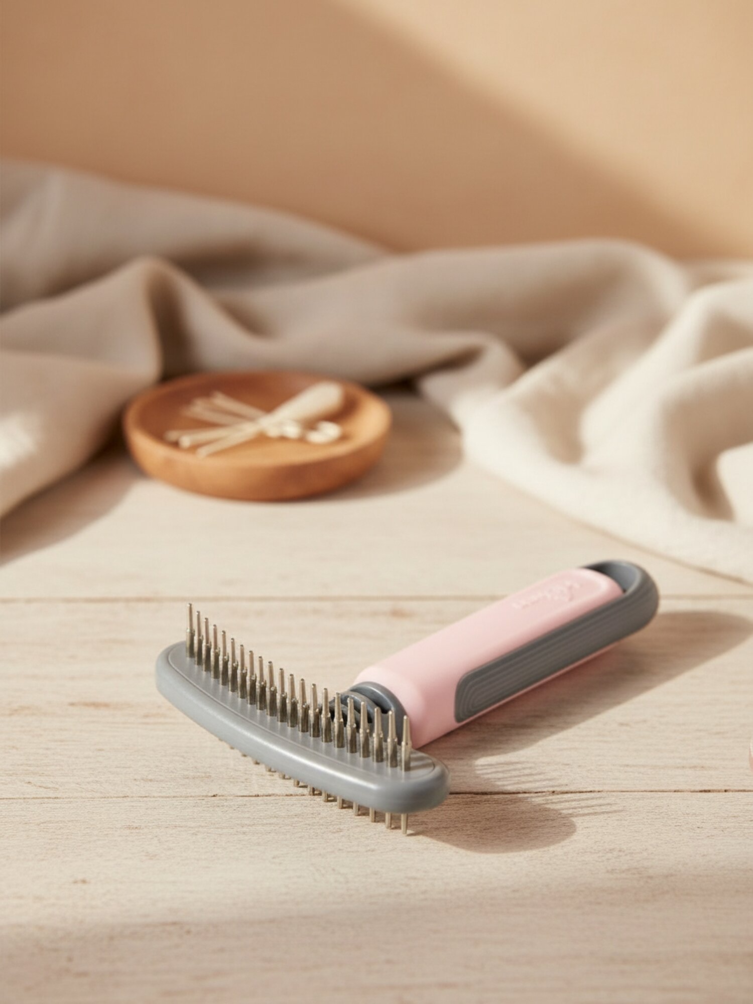 Расческа-гребень для домашних животных 18 см, щетка для вычесывания шерсти собак и кошек, дешеддер Y4-11441