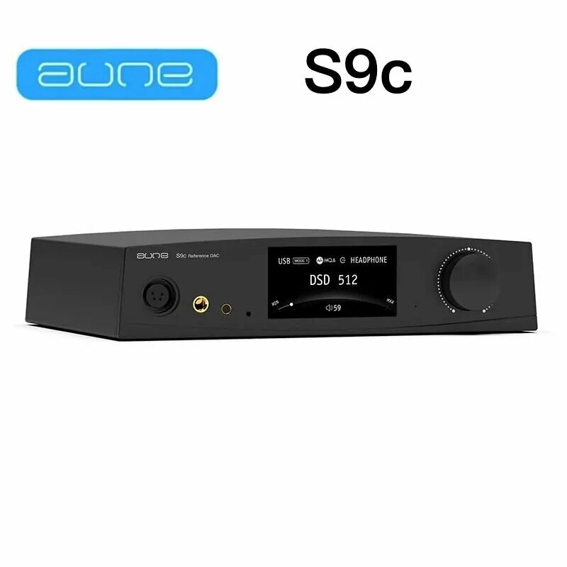 Aune S9c Декодер-усилитель для ушей "все в одном", мощный, полностью сбалансированный настольный HiFi-усилитель высокого уровня