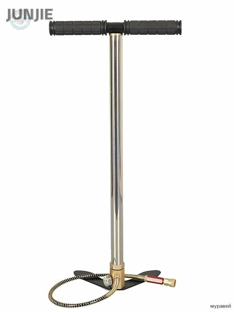 Насос высокого давления для PCP винтовки пневматики 3 ступени с осушителем черный компактный ручной насос ВД для дозаправки пневматического оружия