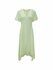 Платье Satin v-neck dress
