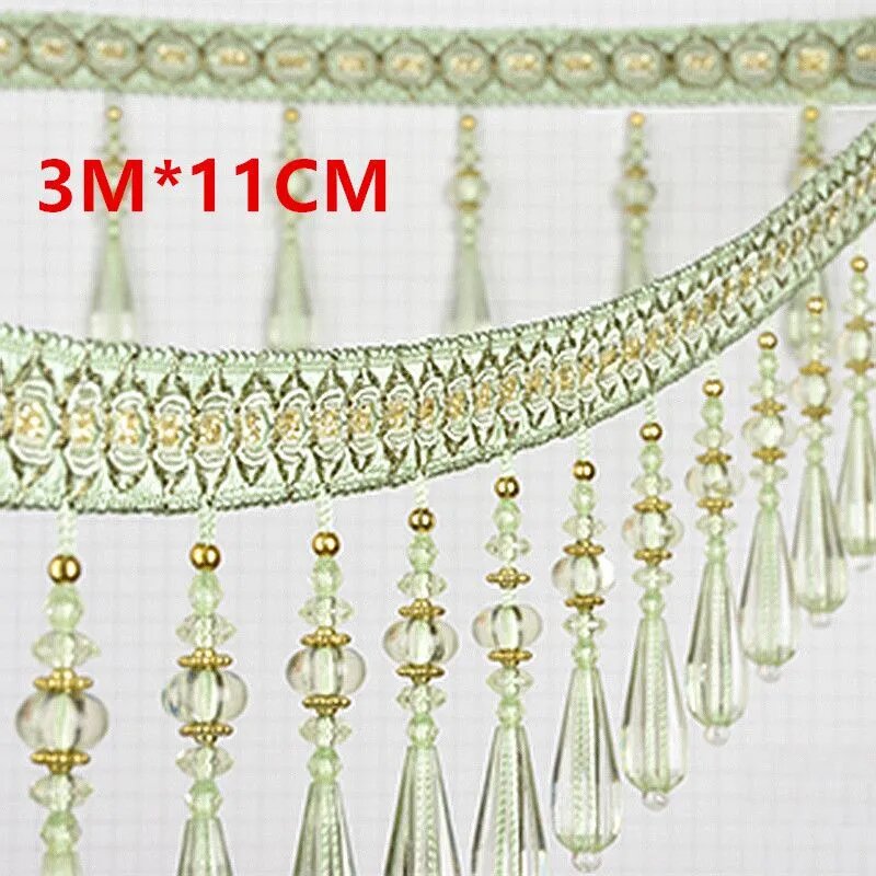 3M Подвеска из хрустальных бусин , капли и фонарики для штор, люстр и декора,