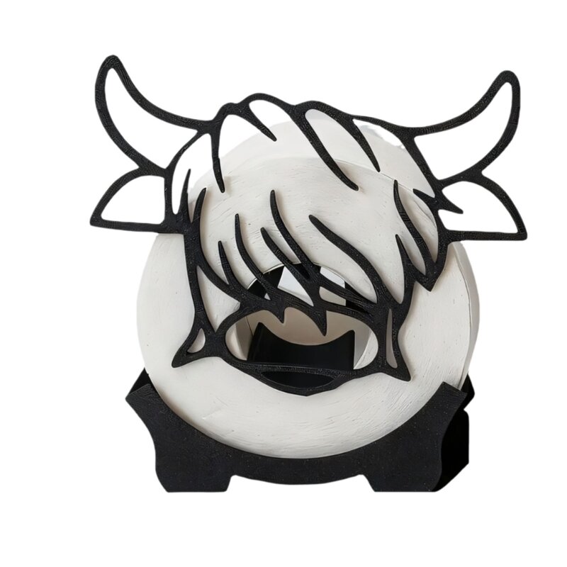 Высокогорная Корова Держатель Туалетной Бумаги Забавный Держатель Рулона Туалетной Бумаги Веселый Держатель Рулона Туалетной Бумаги, Декоры для Ванной комнаты для Настольной Стойки