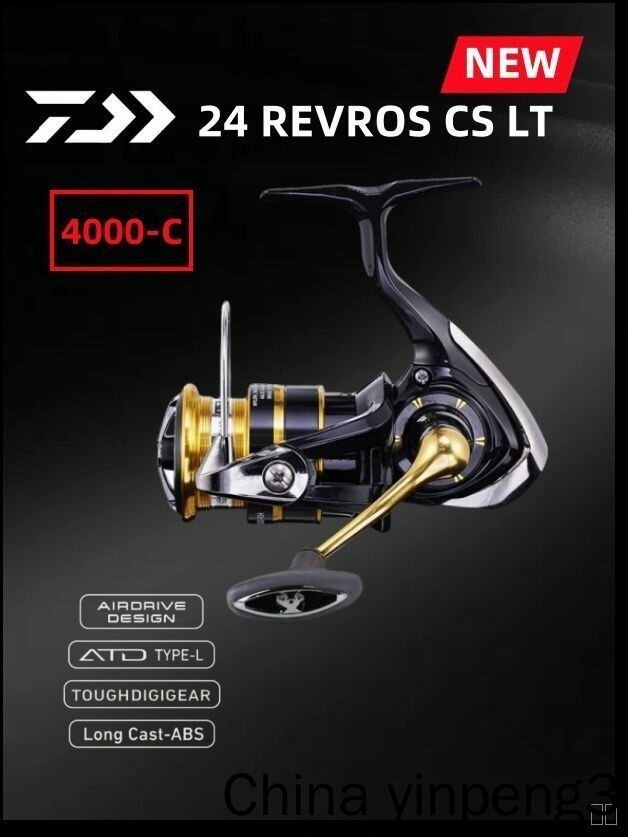 Бестселлер 2024: катушка спиннинговая Daiwa Revros LT 4000C