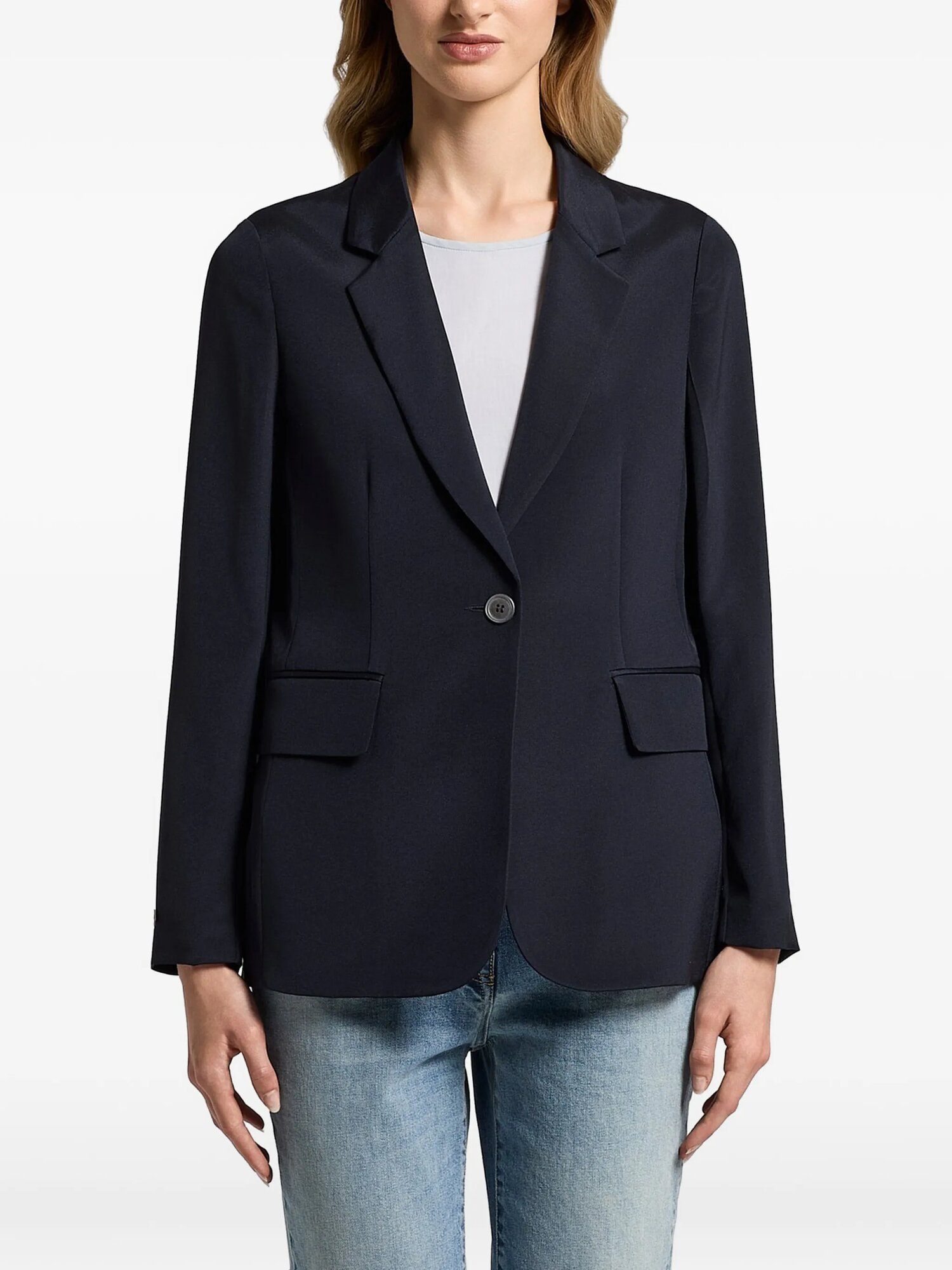 Пиджак Button single-breasted blazer