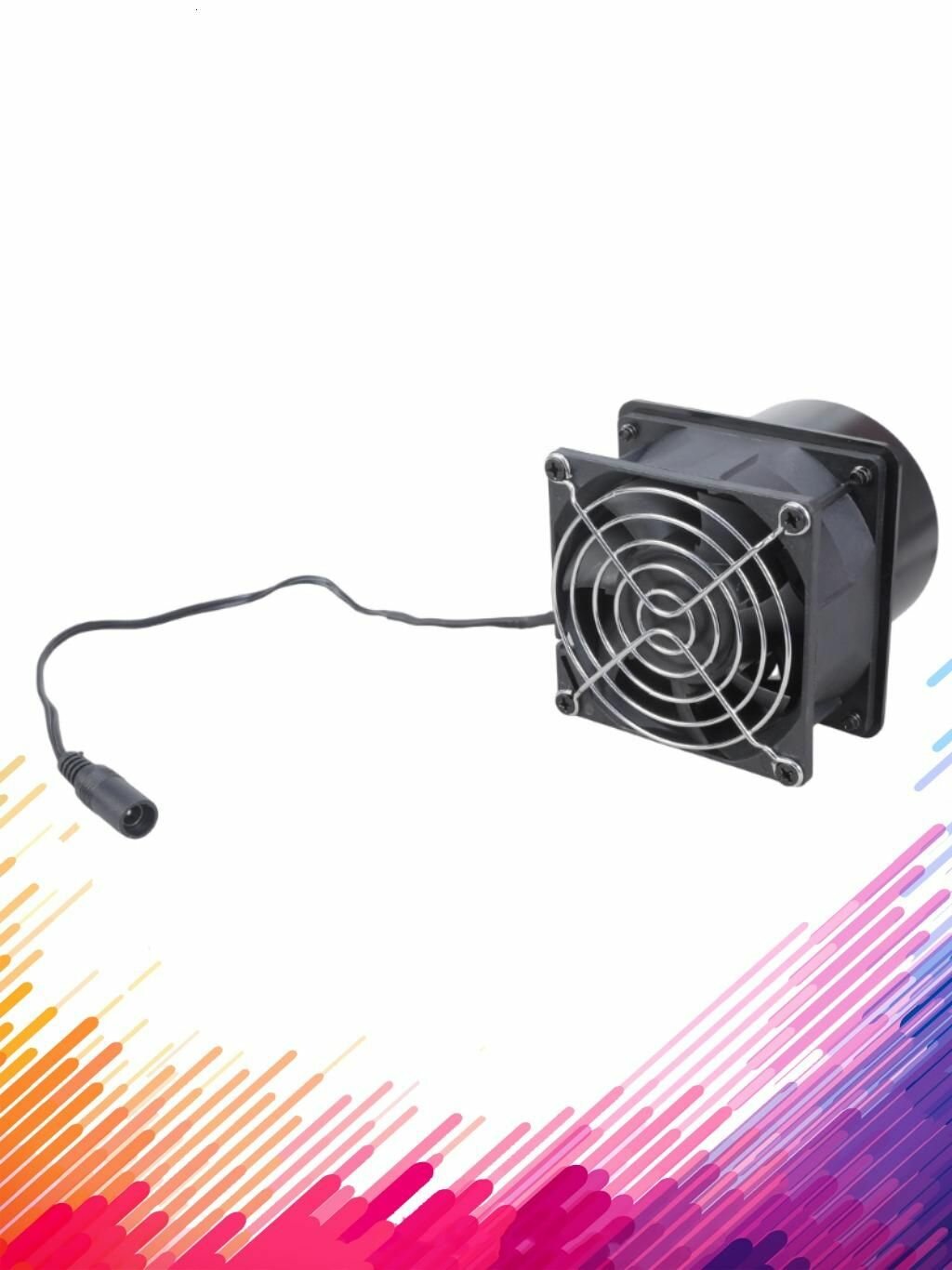 Вентилятор охлаждения 80 мм, 12 В постоянного тока