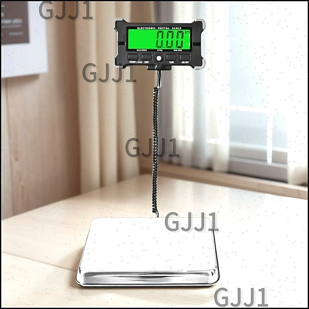 Светодиодные электронные платформенные весы, 200 кг/50 г, высокая точность, нагрузка 200 кг, точность 50 г