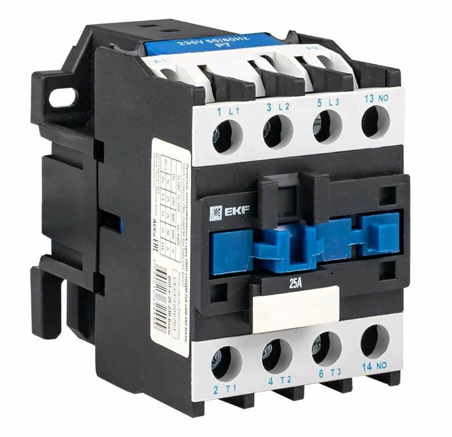 EKF Пускатель серии ПМЛ-2160ДМ электромагнитный, 25А, 230В. арт. pml-s-25-230-basic