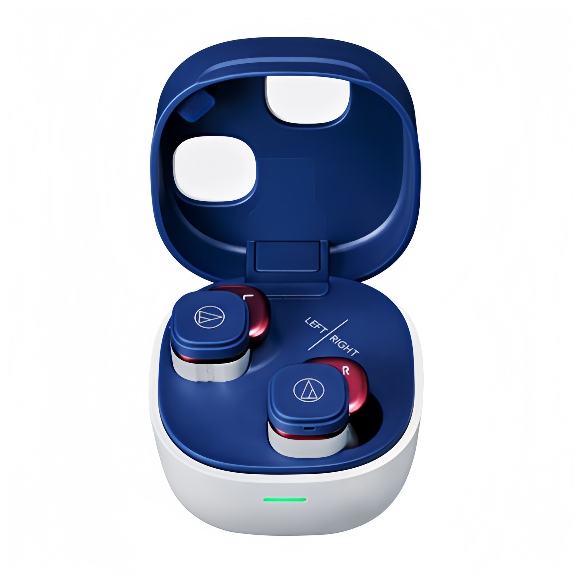 Беспроводные Bluetooth наушники Audio-technica ATH-SQ1TW2 Gen 2, Новое-оригинал, Blue