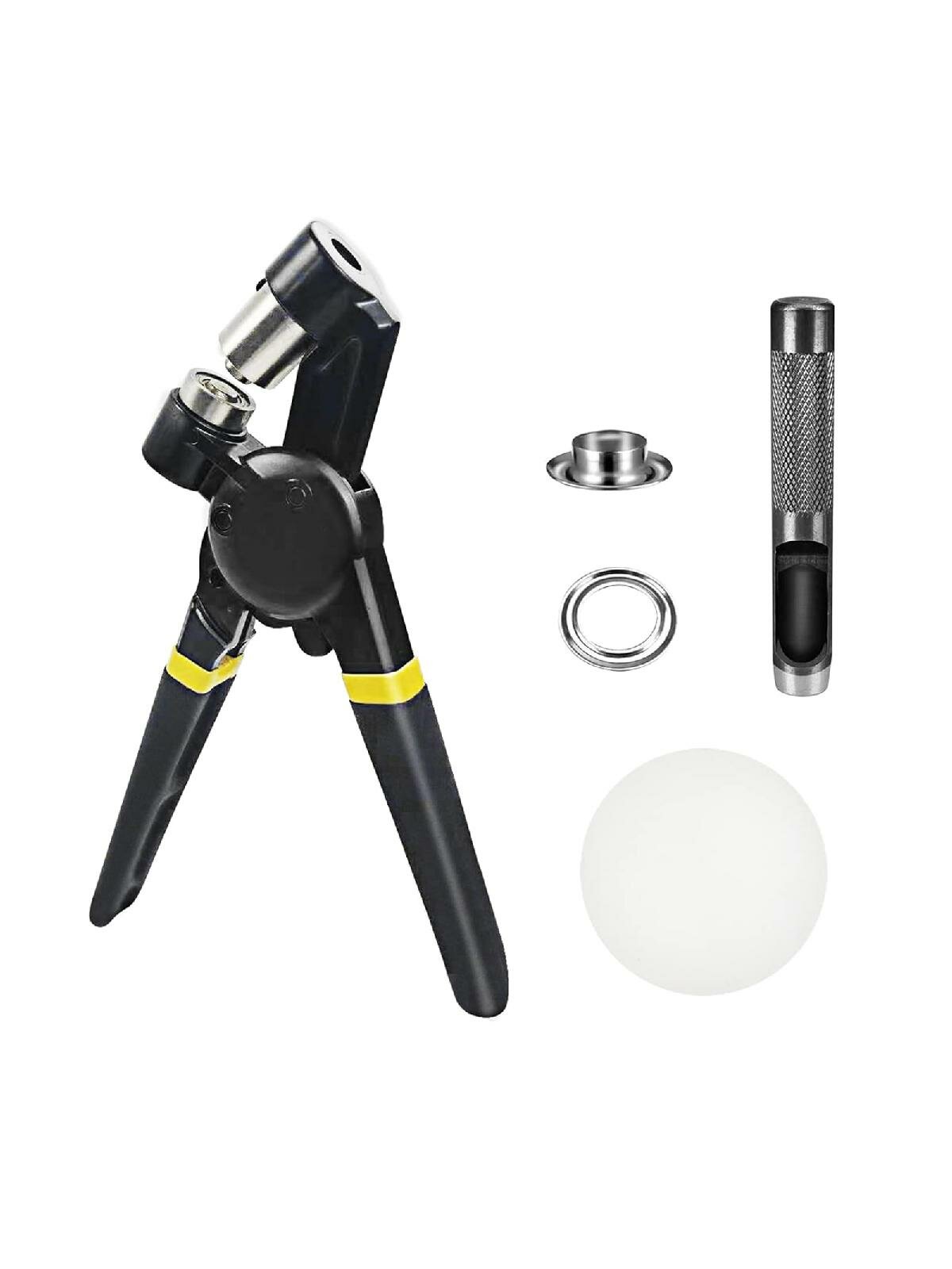 Набор Инструментов с Люверсами Плоскогубцы Для Ушек Ручной Перфоратор с Люверсами Ручная Люверса