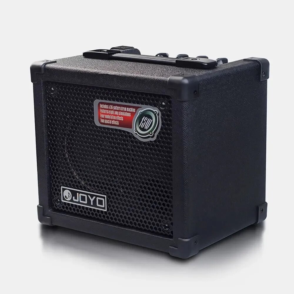 JOYO DC-15 15 Вт гитарный комбоусилитель цифровой моделирующий, черный — фото 1