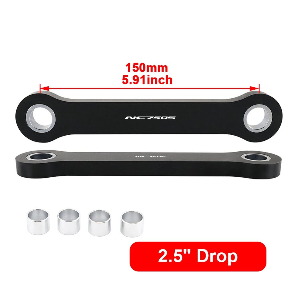 Понижающее звено задней подвески Black 2.5inch NC750S