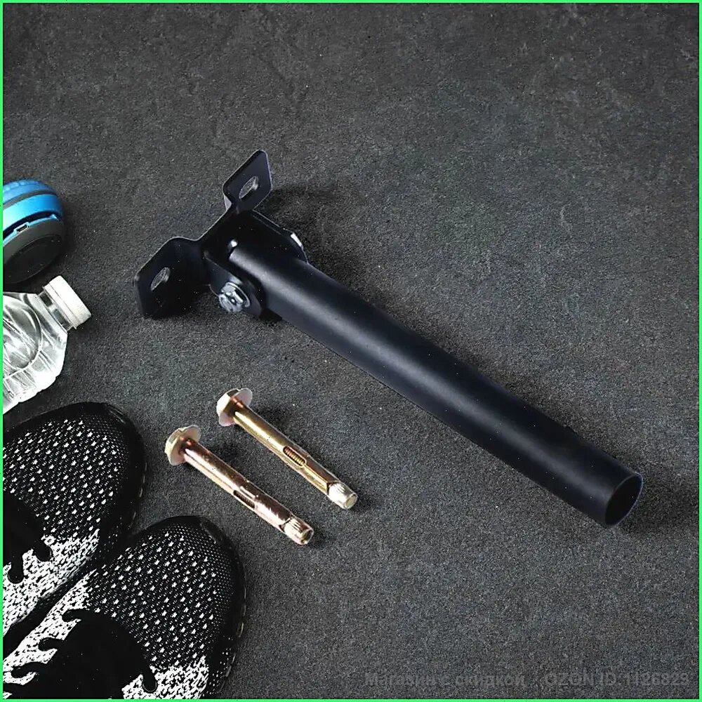 Гриф для штанги стальной черный 25 мм 50 мм для дома и зала